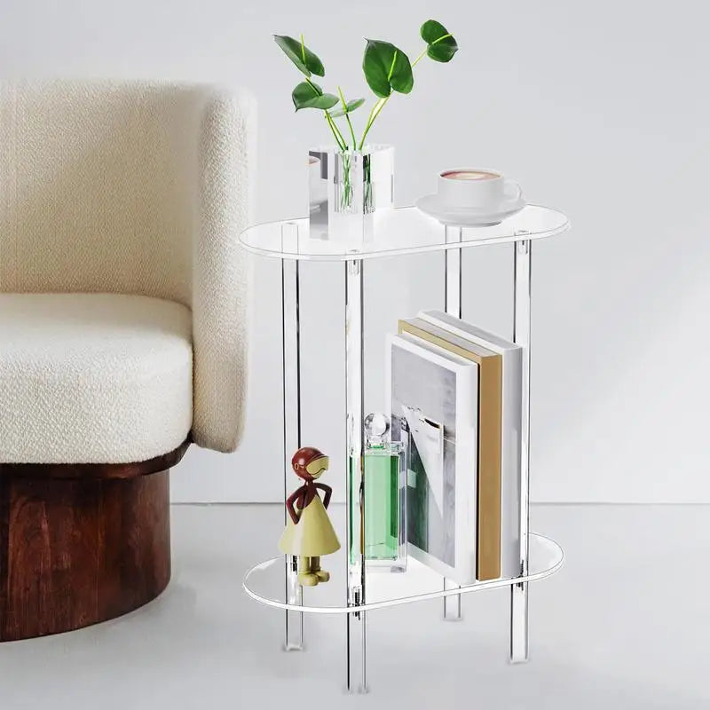 Acrylic Transparent Coffee Table - Sleek & Modern Design – Neymick
